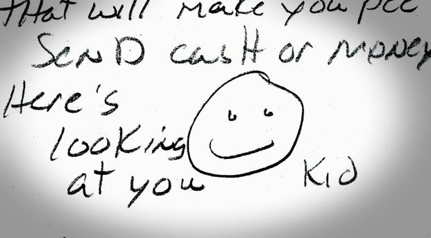 Happy Face Killer Letters