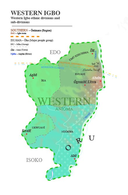 Igbo People Map