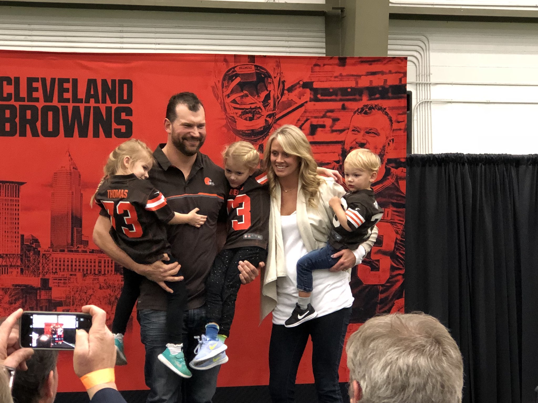 Joe Thomas Browns Wife