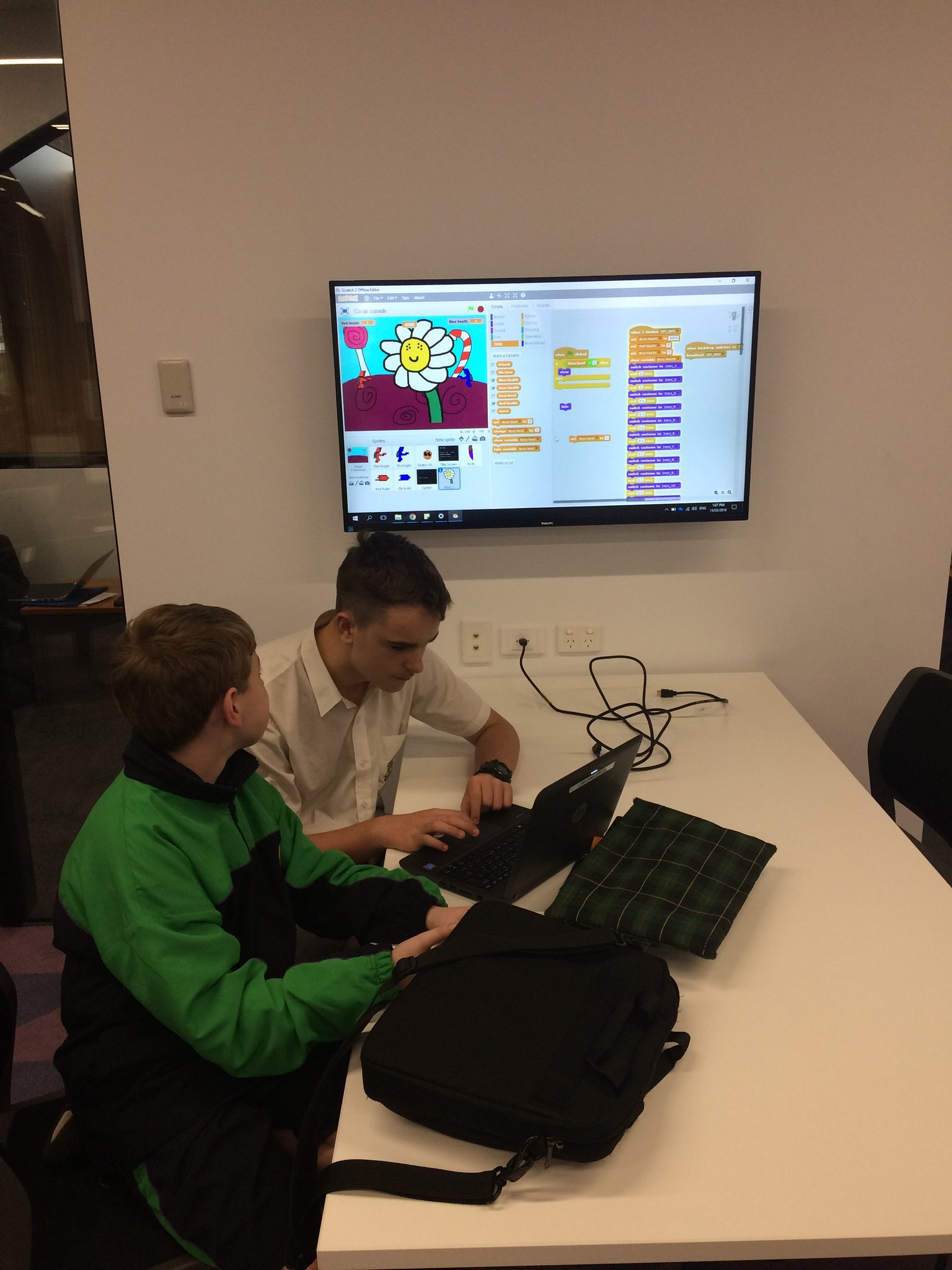Nash Learning Centre on Twitter: "Students working their games for the Australian #STEM Video ...