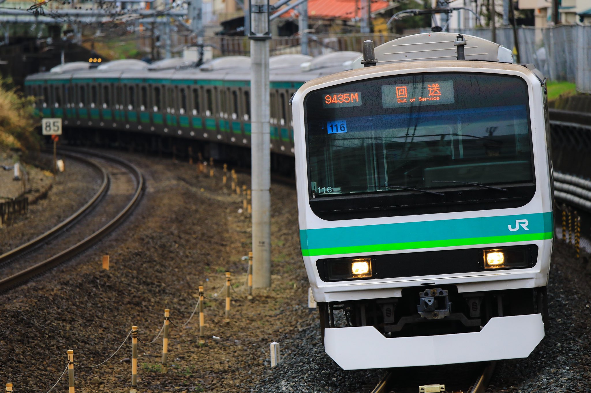 通勤快速∞@低浮上 on Twitter: "3/20 回9435M E231系マト116編成 NN出場 https://t.co/Ntva2qwJEW" / Twitter