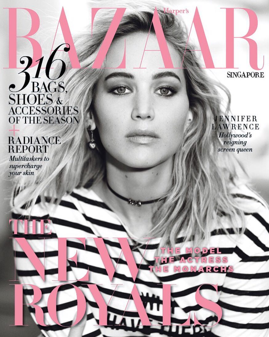Jennifer Lawrence Magazine Cover Jennifer Lawrence Magazine Cover