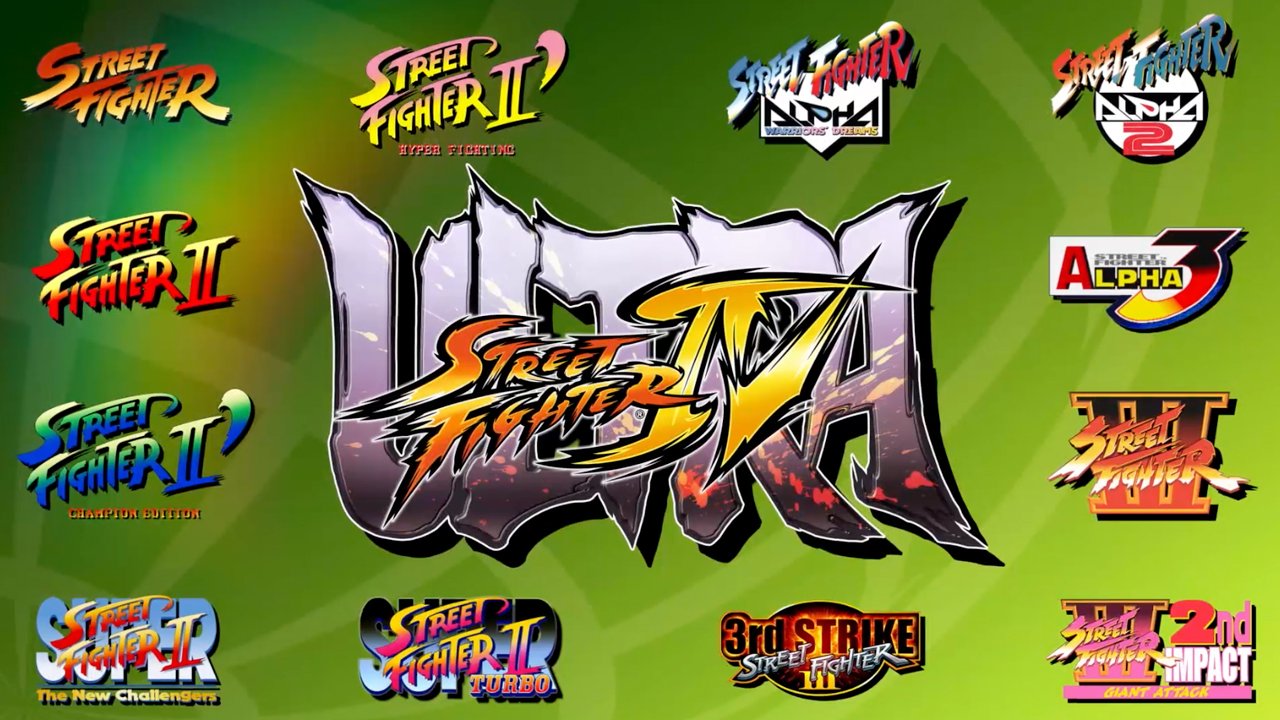 Ultra Street Fighter 4 Logo