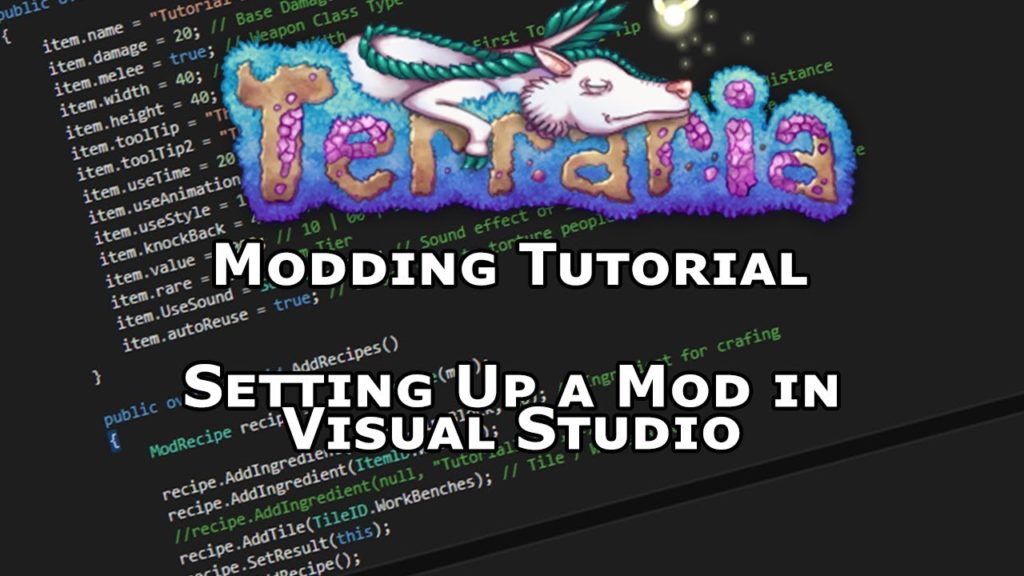 Moddingtutorials On Twitter Terraria Modding Tutorial Setting Up A Mod In C 6251