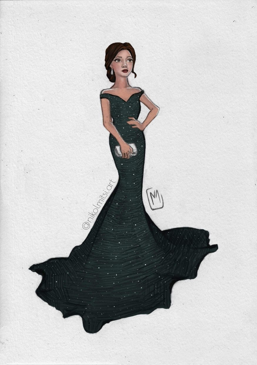 How To Draw A Girl In A Prom Dress | atelier-yuwa.ciao.jp