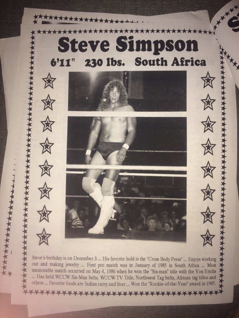 Steve Simpson Wrestler