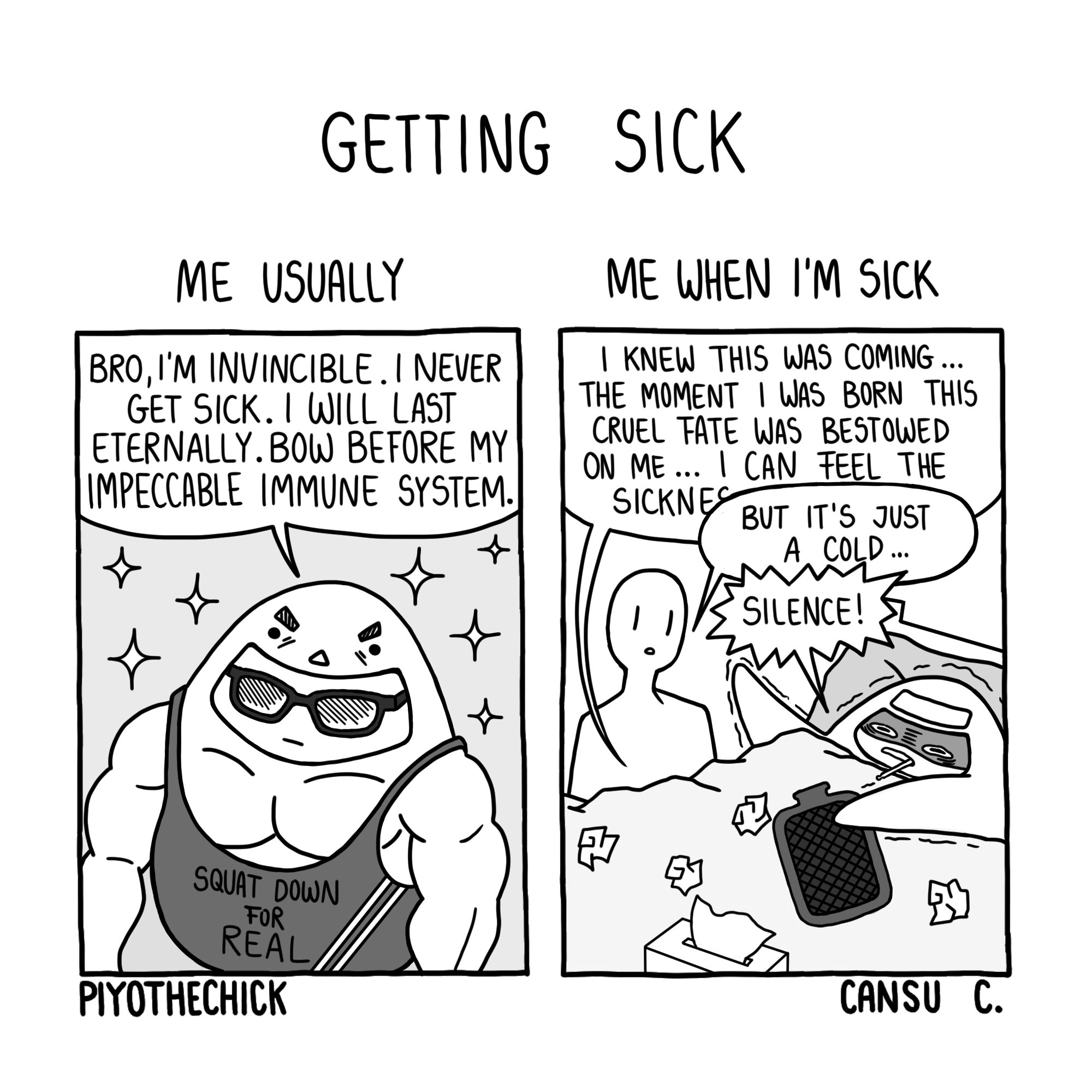 How I Feel When Im Sick Meme