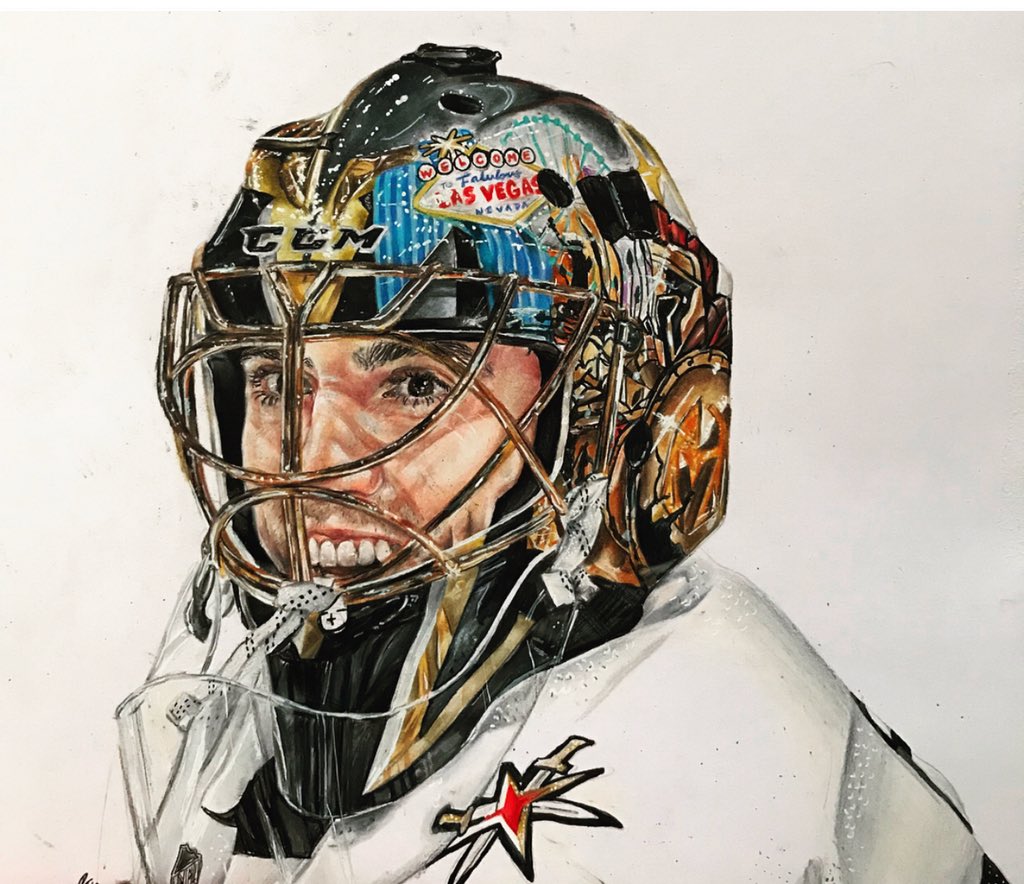 Marc Andre Fleury Coloring Pages