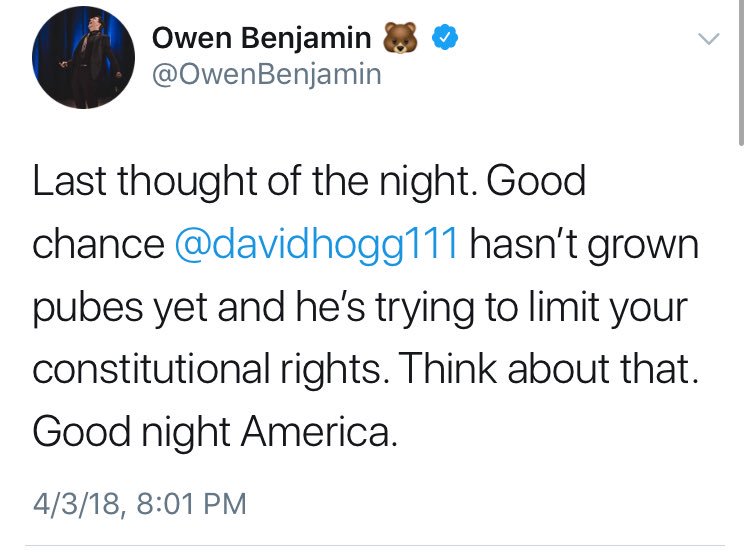 Totally Normal Guy Owen Benjamin Goes On Totally Normal Twitter Rant ...