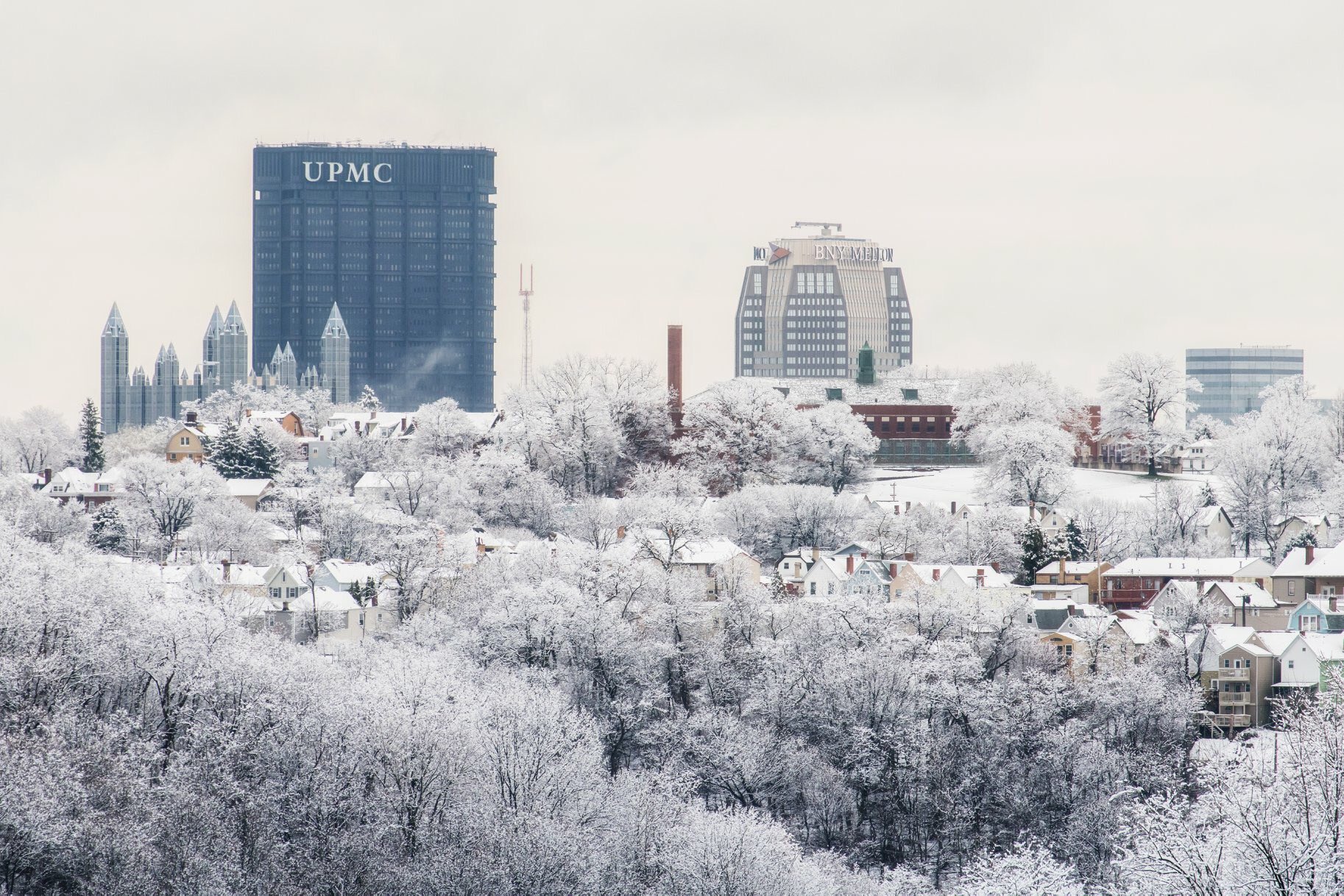 Pittsburgh Skyline Snow How The Pittsburgh Campus Prepares For