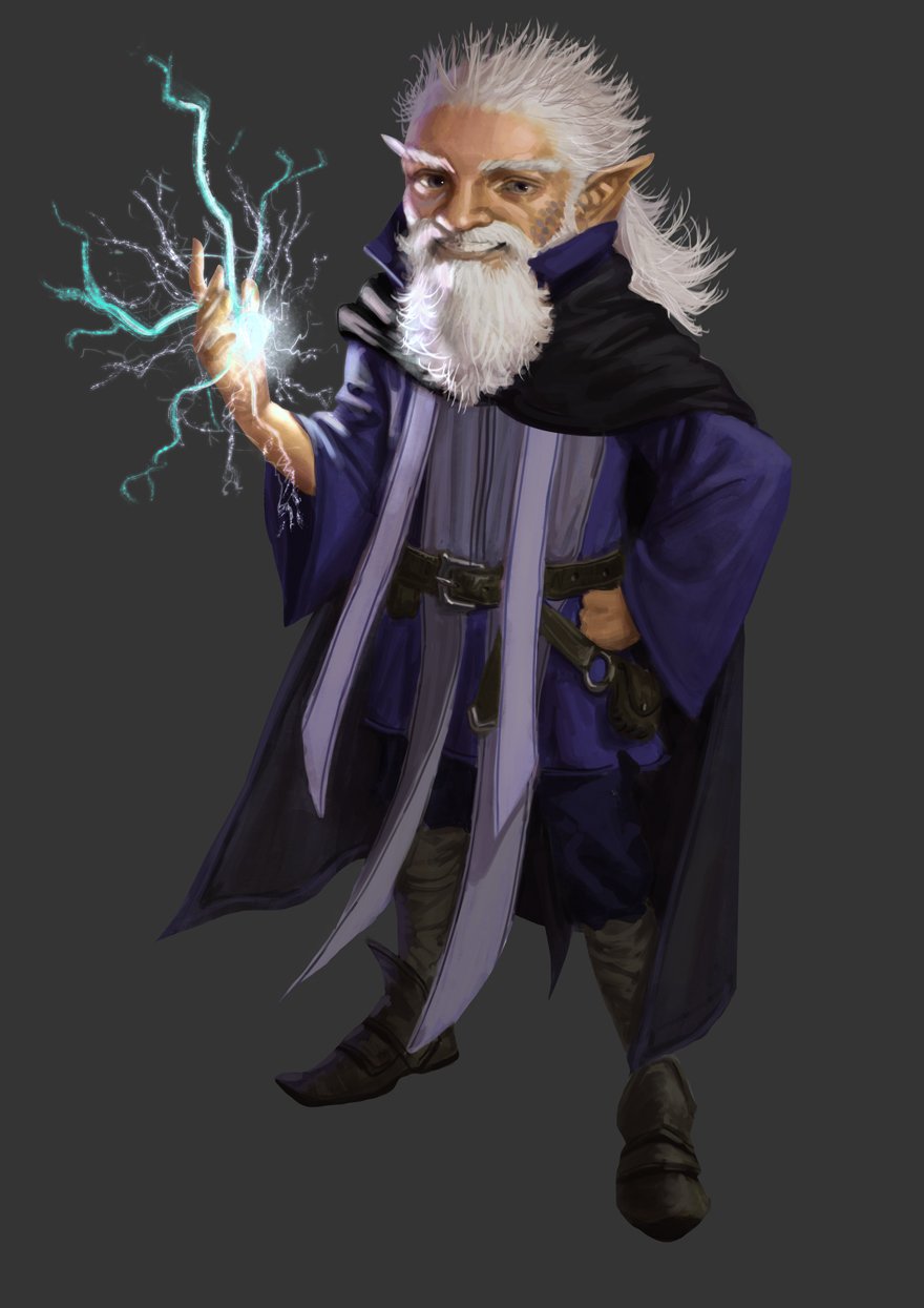 Pathfinder Gnome Wizard