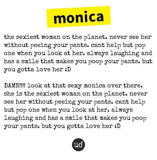 Monica Name Definition