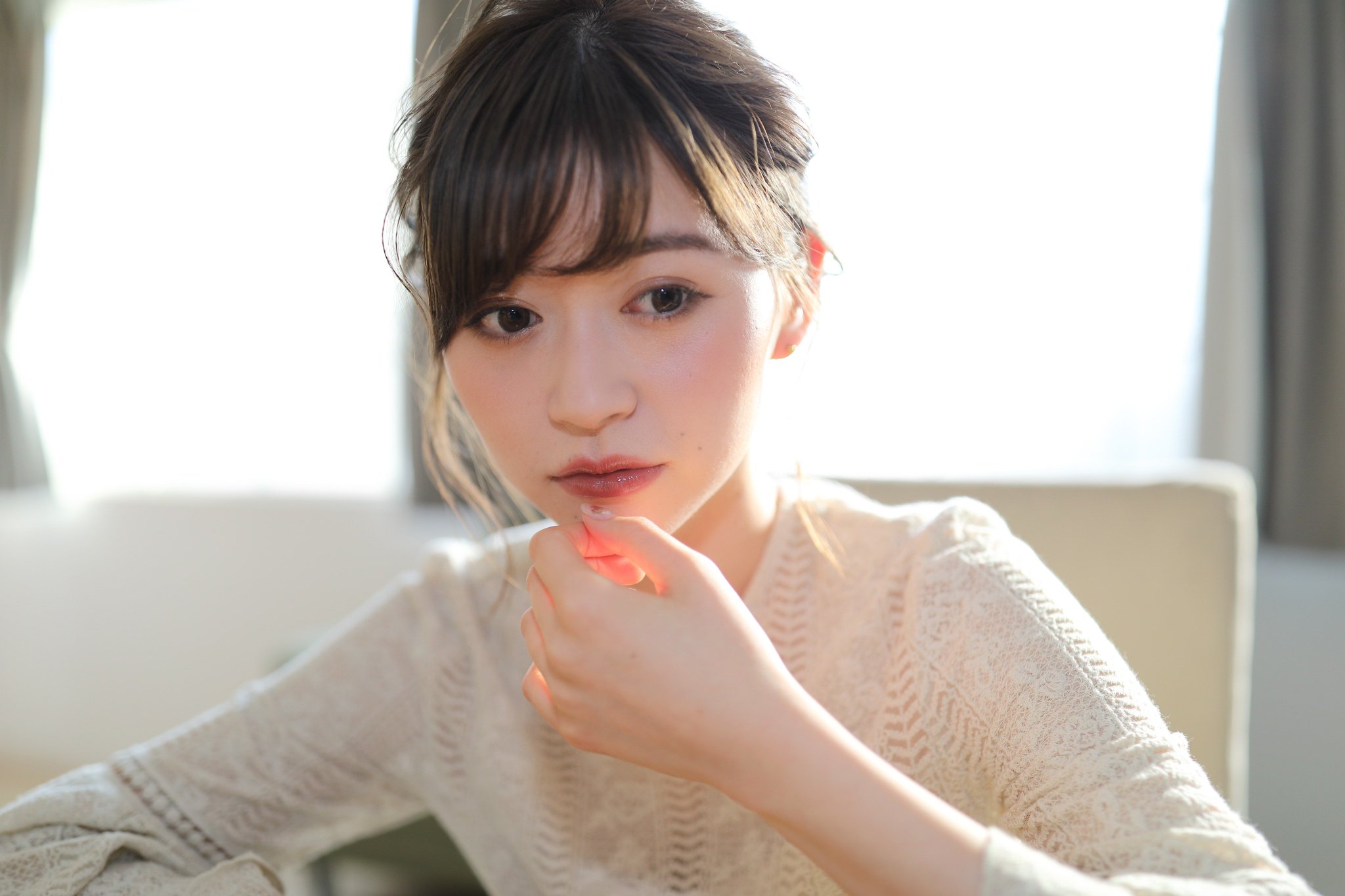 kanda on Twitter: "model:中沢結さん at:Studio Licorne @occ_yui @momo_camera 結さん 手の中に陽が射してましたか…