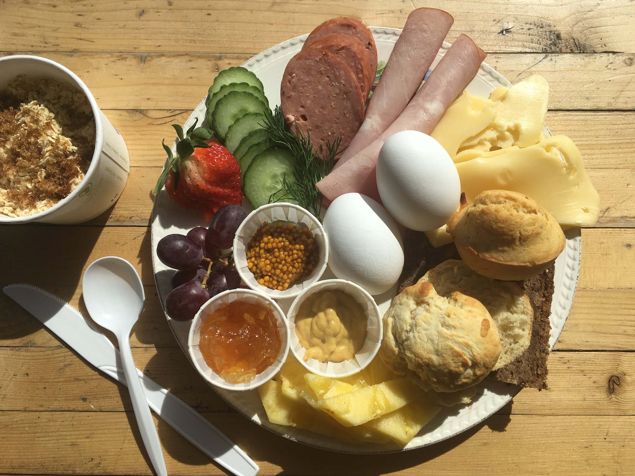 Traditional German Breakfast