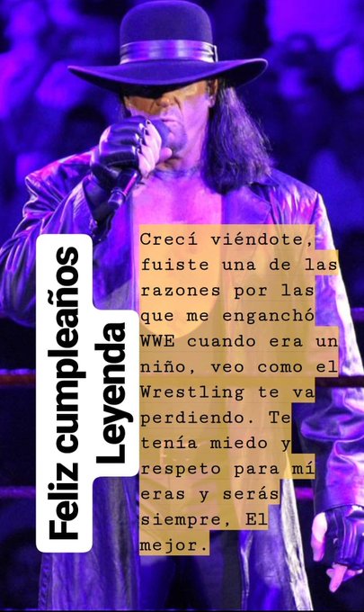 Undertaker's Birthday Celebration | HappyBday.to