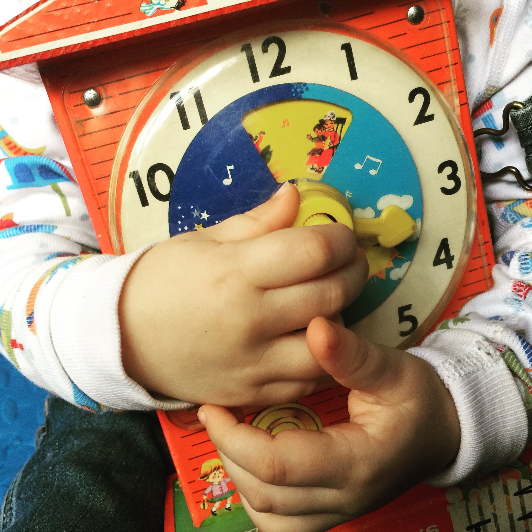 Musical Clock By Fisher Price