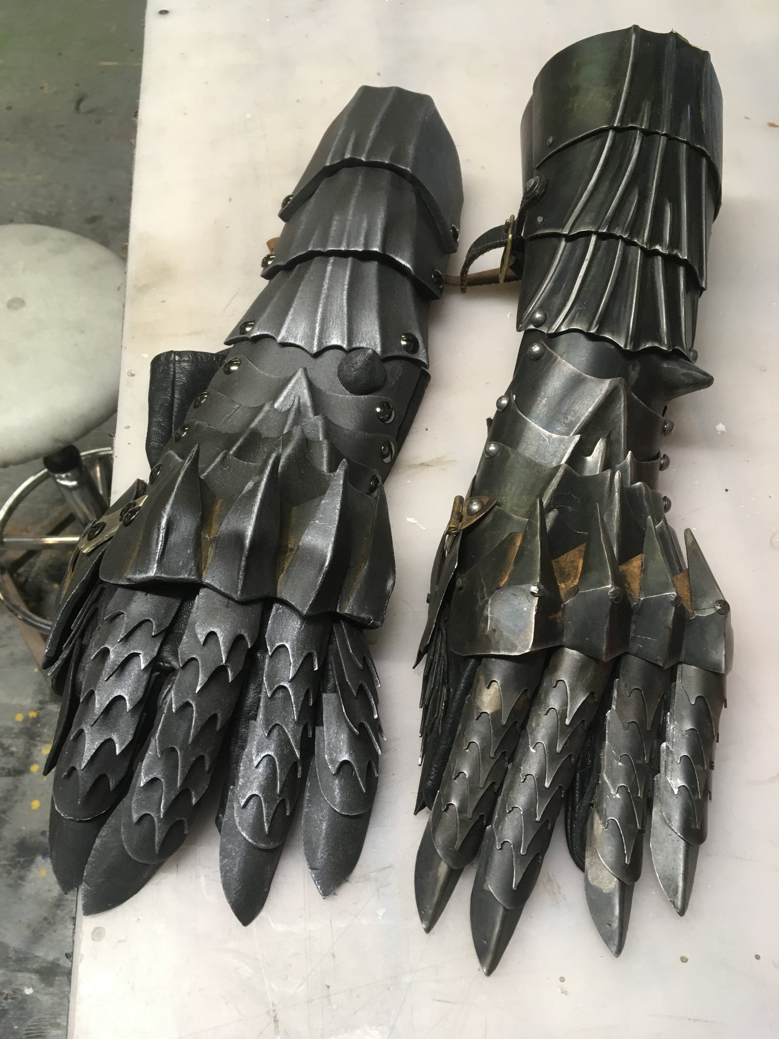 Bill Doran On Twitter Here s My Foam Nazgul Gauntlet Next To bill-doran-on-twitter-here-s-my-foam-nazgul-gauntlet-next-to