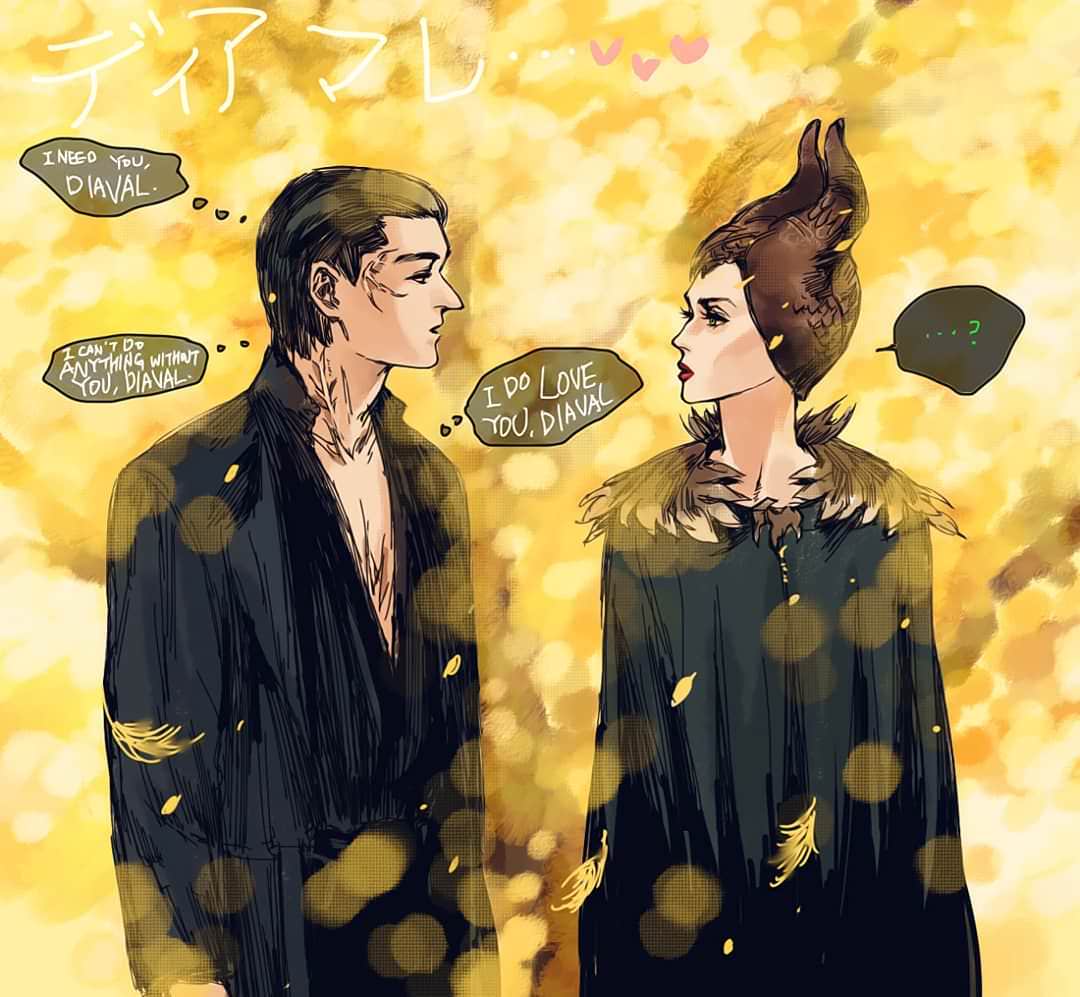 Diaval Maleficent Fan Art