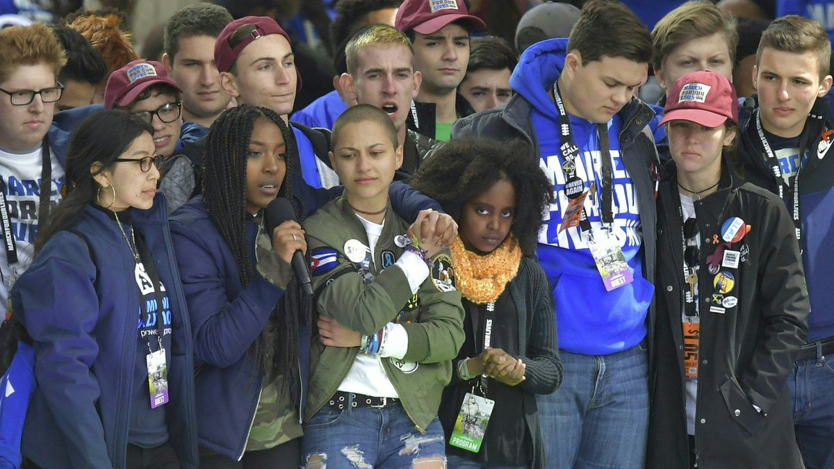 The most powerful moment of March For Our Lives was when Emma Gonzales ...