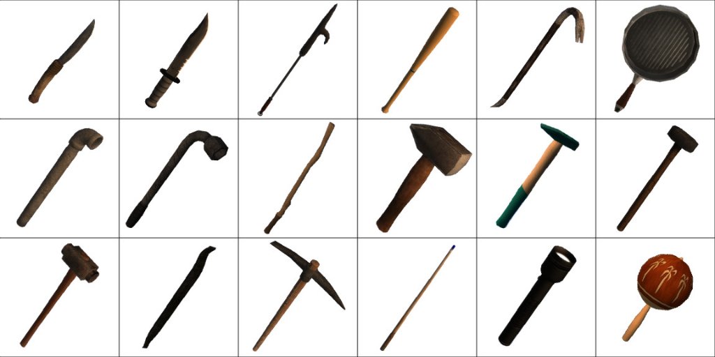 Modern Melee Weapons