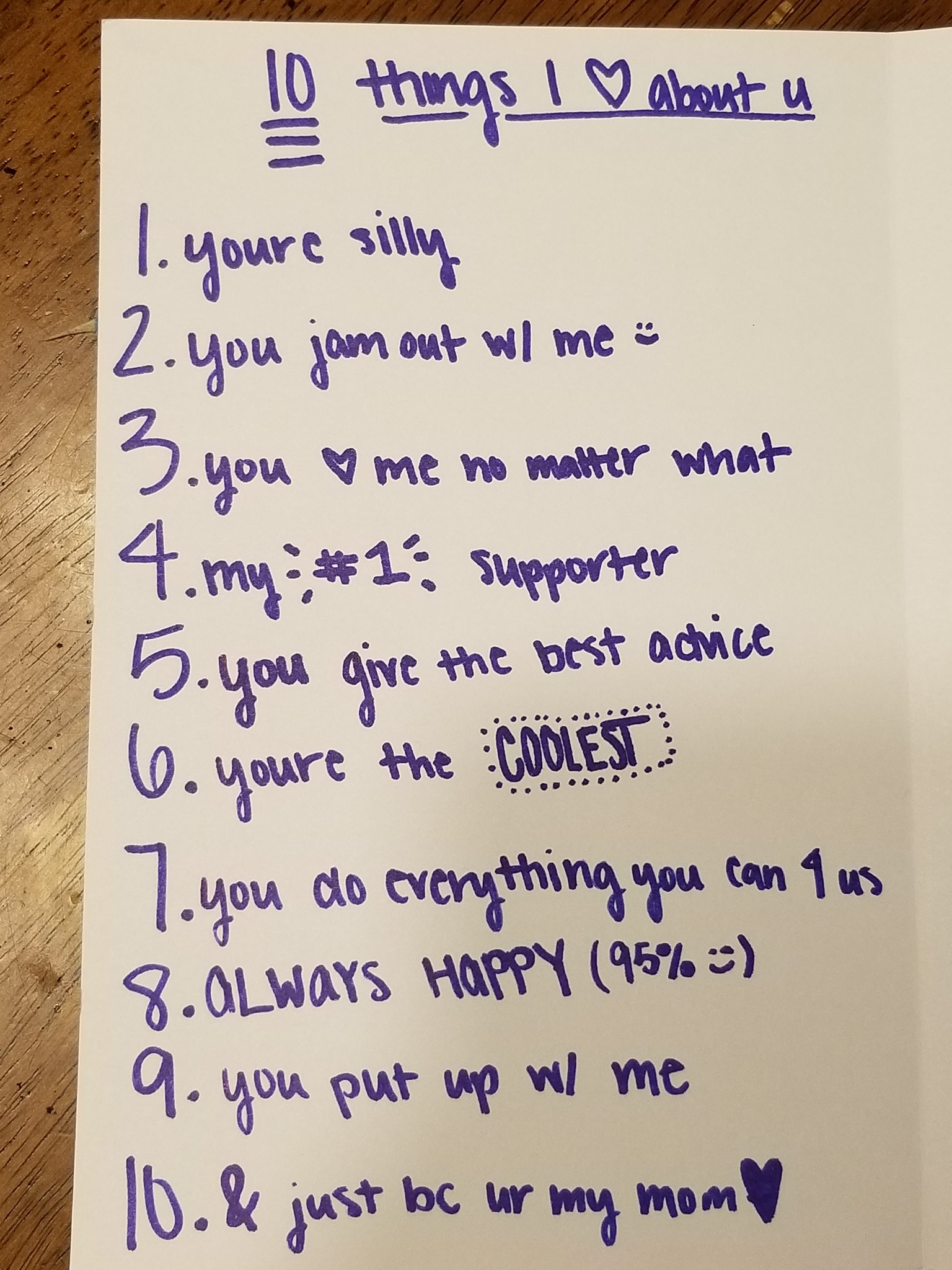 52 Things I Love About You List For Boyfriend