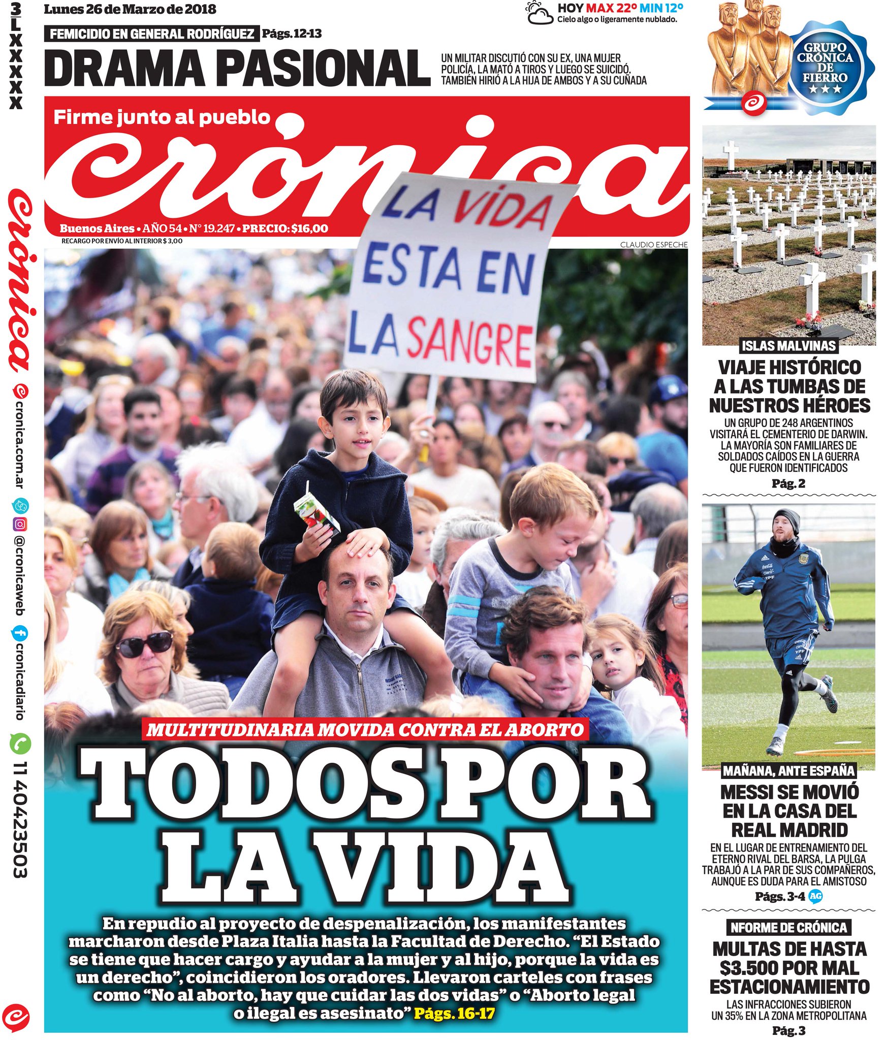 Diario Crónica On Twitter La Tapa Drama Pasional En
