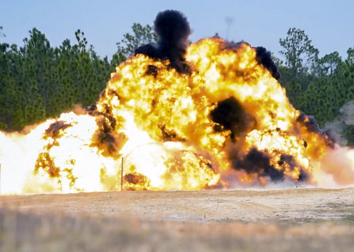 Action Explosion Background