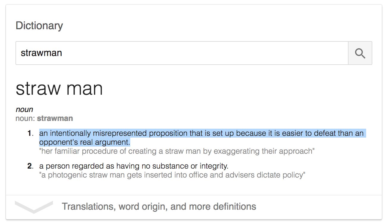 Straw Man Argument Quotes Nate Silver On X: "This Is The *literal