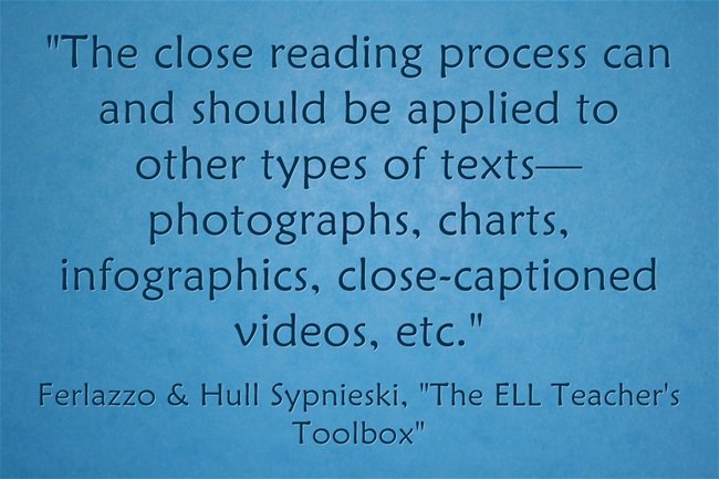 Infographic Close Reading
