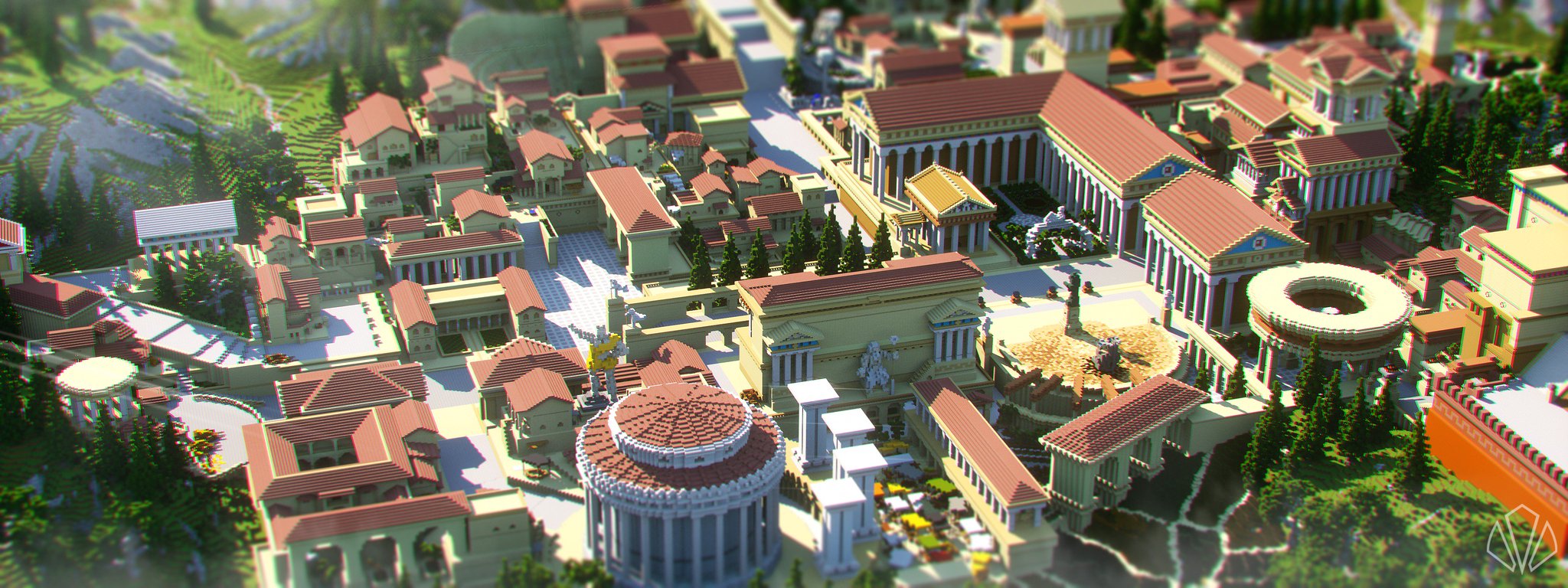 Ancient Greek Houses Minecraft