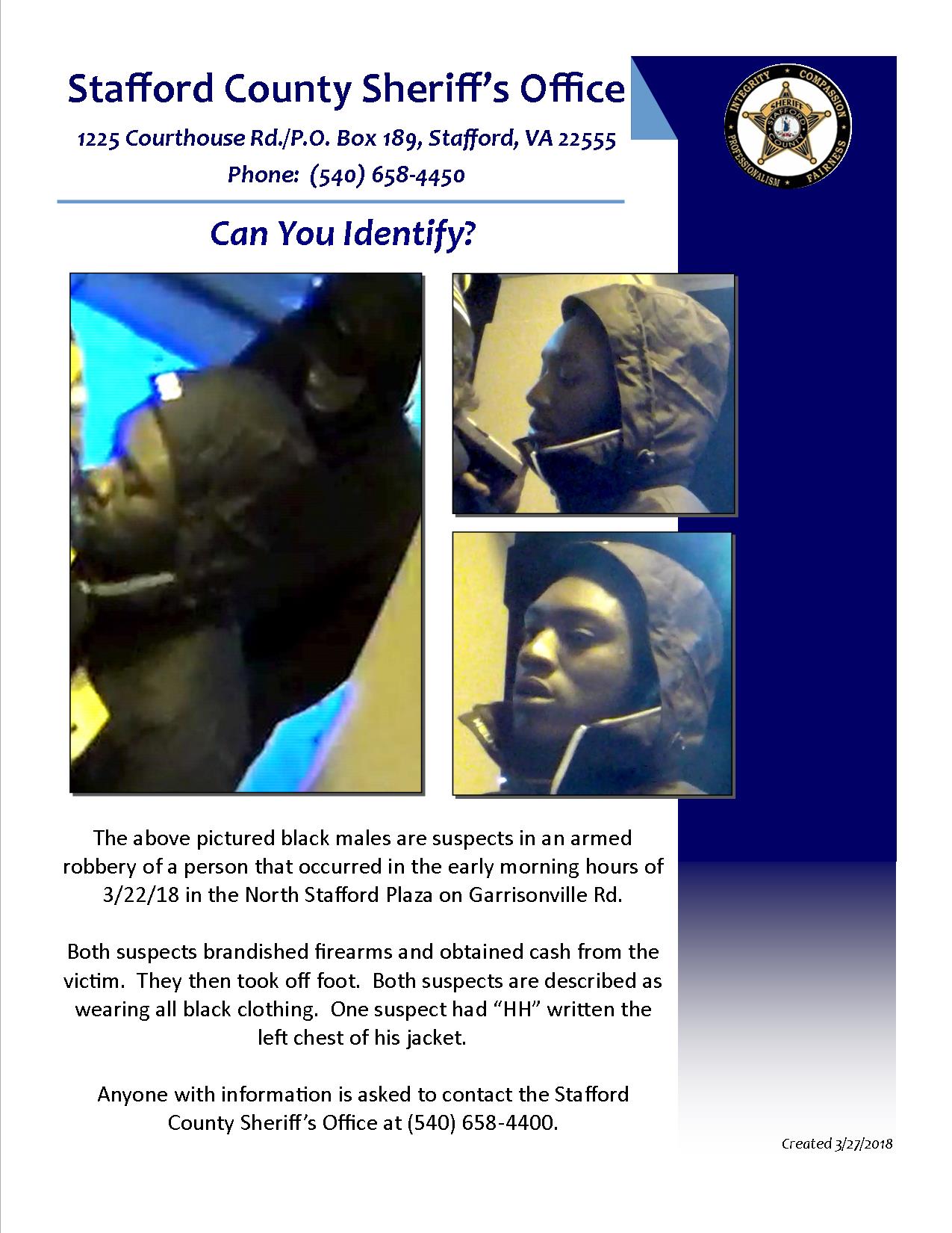 Staffordcosheriff On Twitter The Stafford Sheriffs Office Is Looking