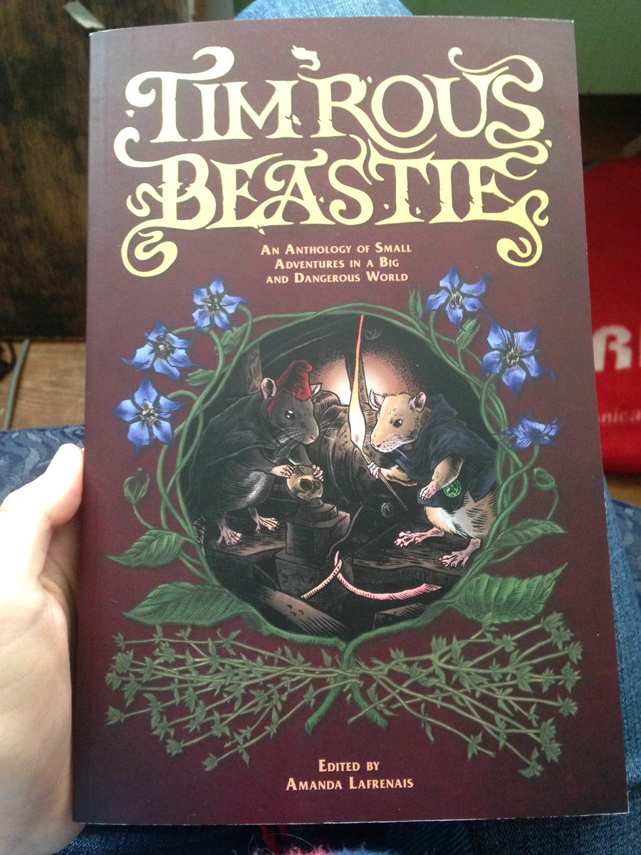 「Now that the Tim'rous Beastie anthology books are going out,」Natalie ...