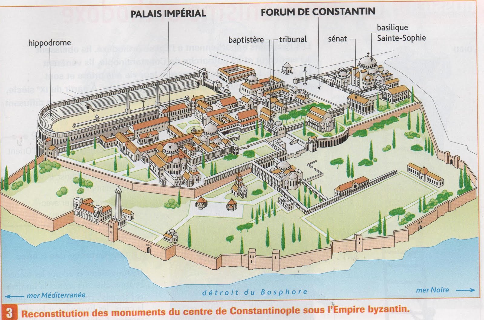 Hagia Sophia Constantinople Map