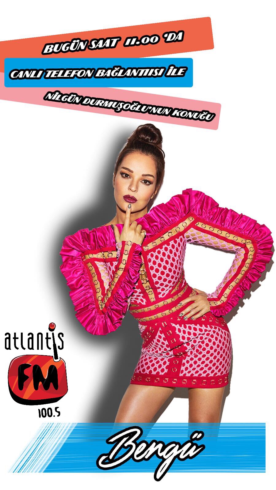Atlantis FM on Twitter: "☎️🔥 | @Bengu , 11:00’da canlı telefon bağlantısı ile @nilguncuk ‘ün ...