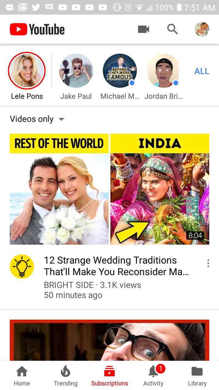 Savion Wright on Twitter: "Youtube is becoming instagram…