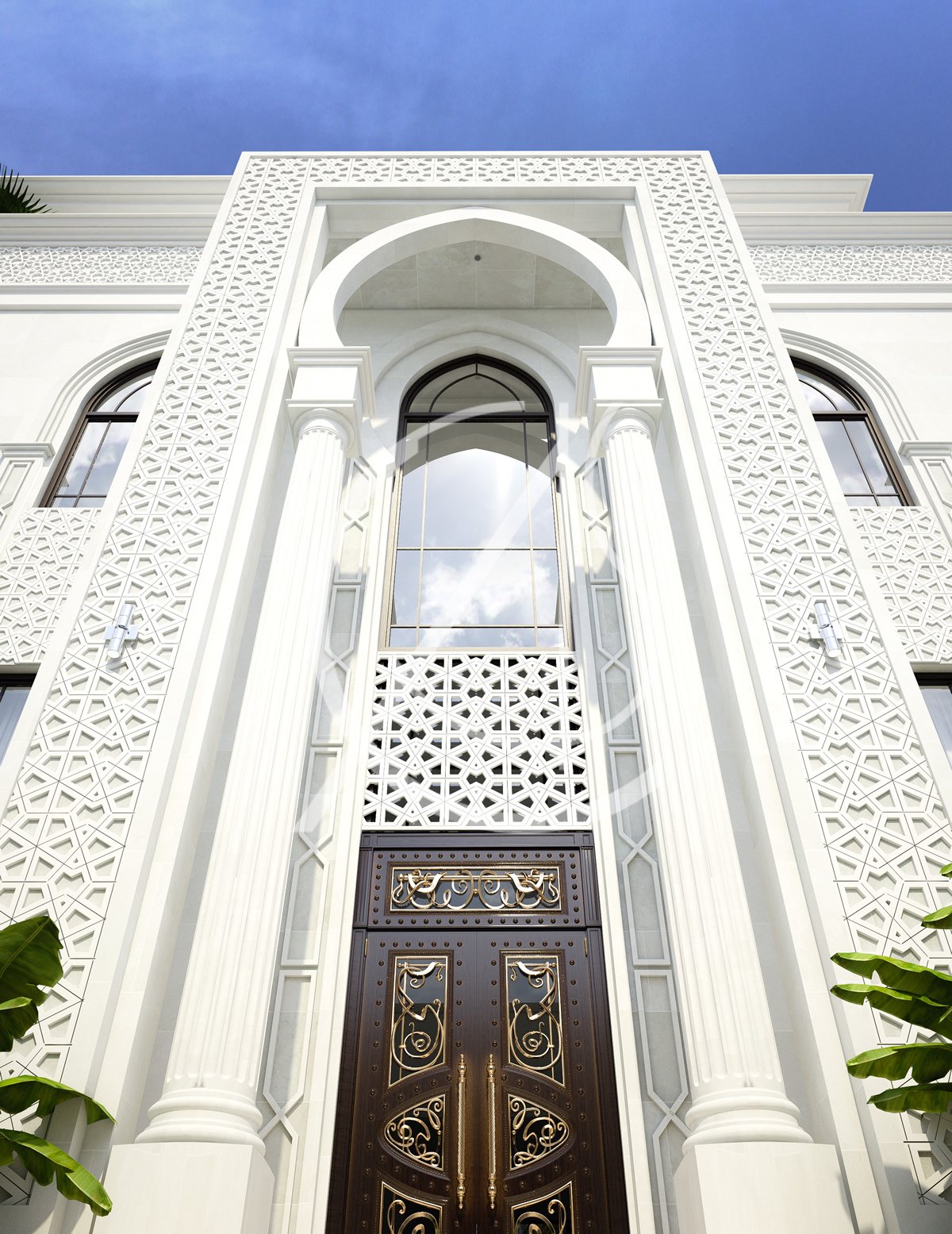 Modern Arabic Villa Design Timeless Elegance: Arabic Villa Design
