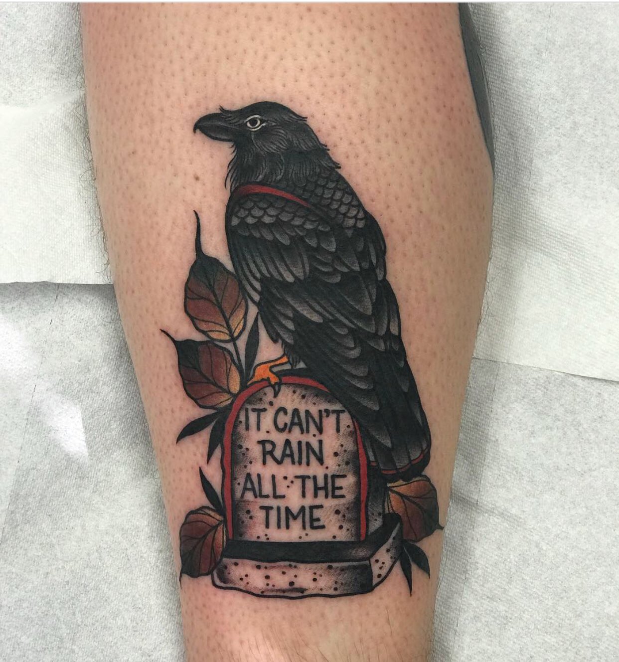 Incubus Crow Tattoos