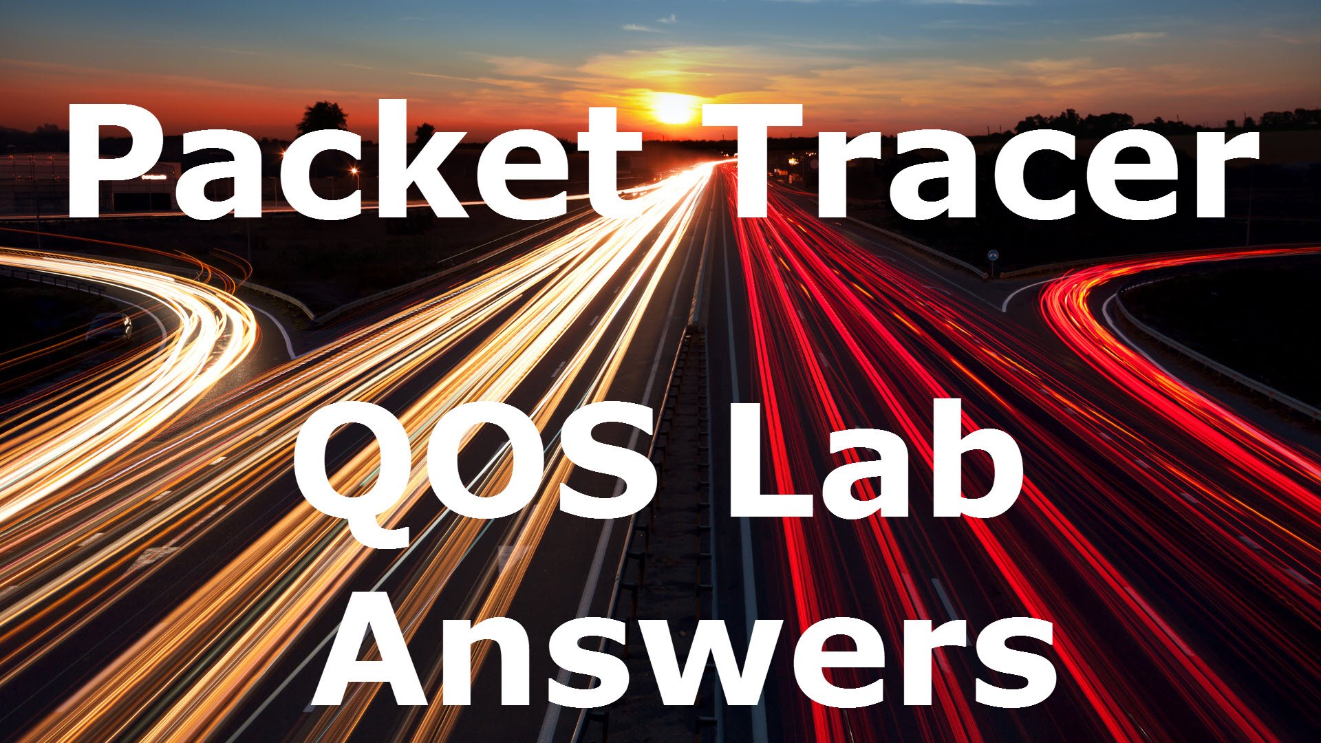 David Bombal on Twitter: "Cisco CCNA Packet Tracer Ultimate labs: Quality of Service (QoS) Lab ...