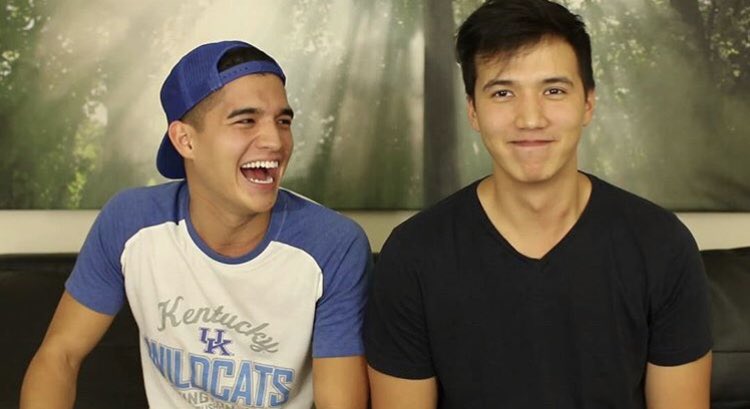Alex Wassabi With His Brother Aaron