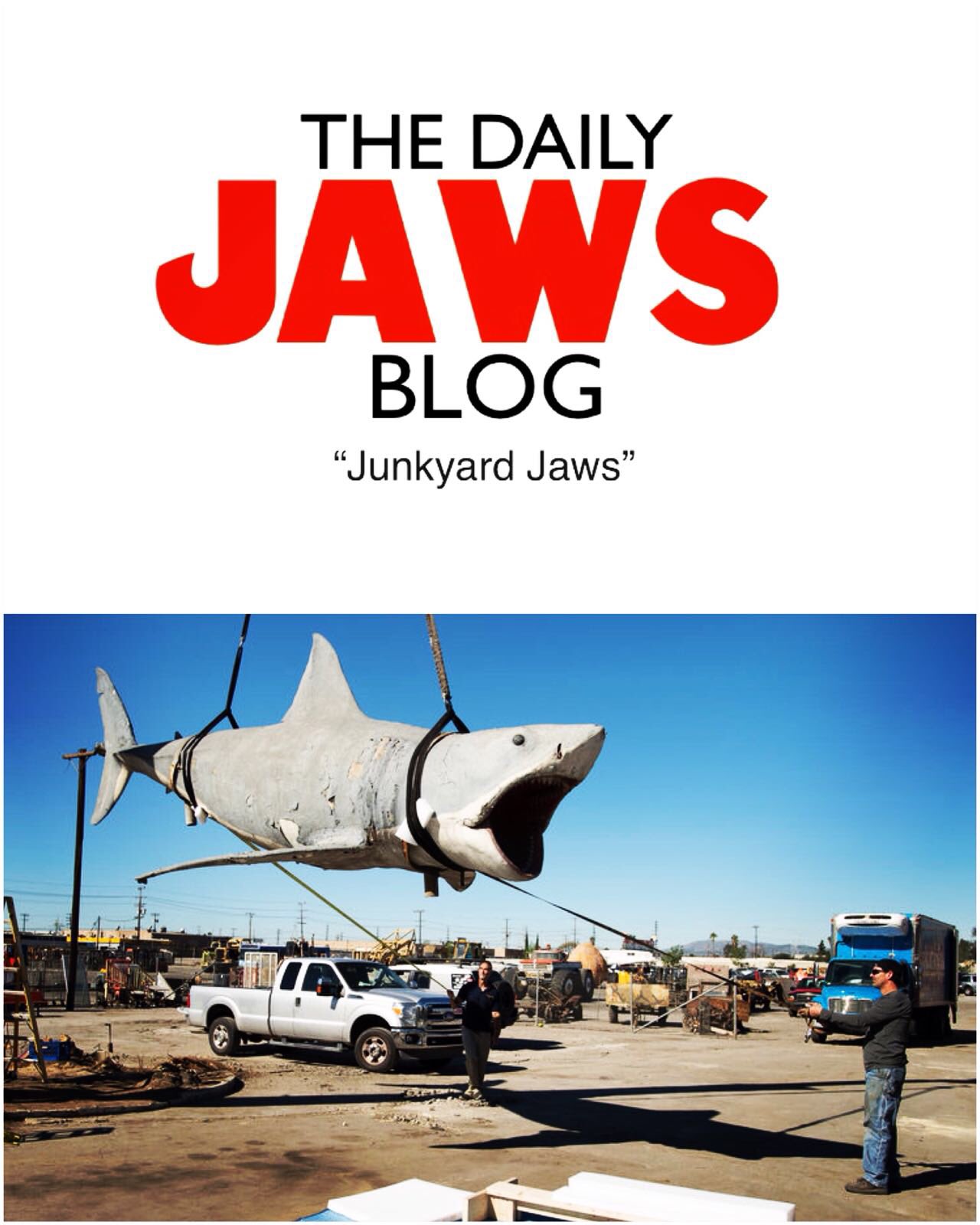 Bruce The Shark Jaws Junkyard