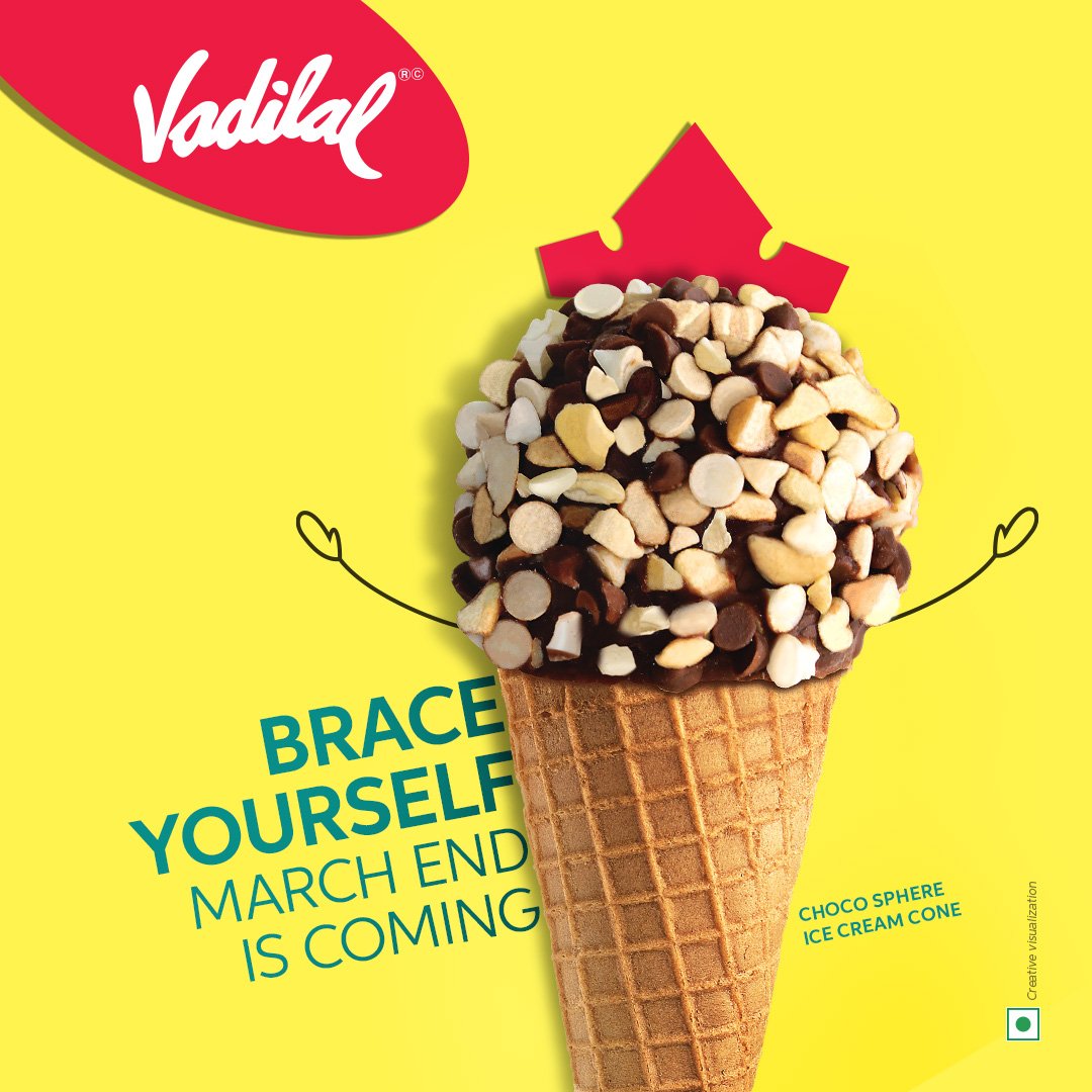 Vadilal Ice Cream Cone