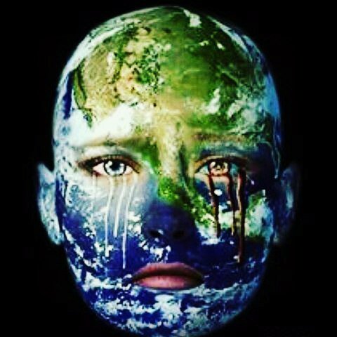 Mother Nature Crying Earth