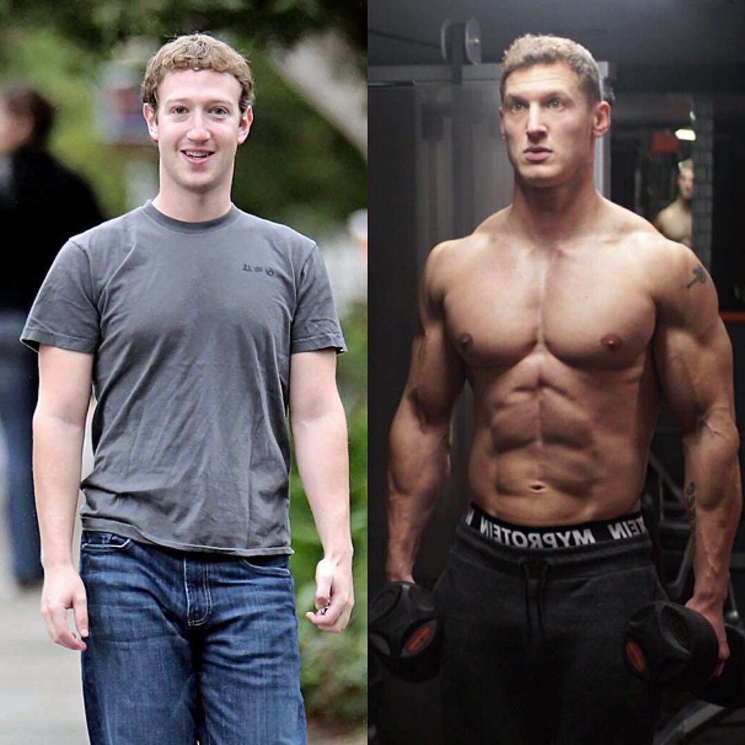 Mark Zuckerberg Shirtless