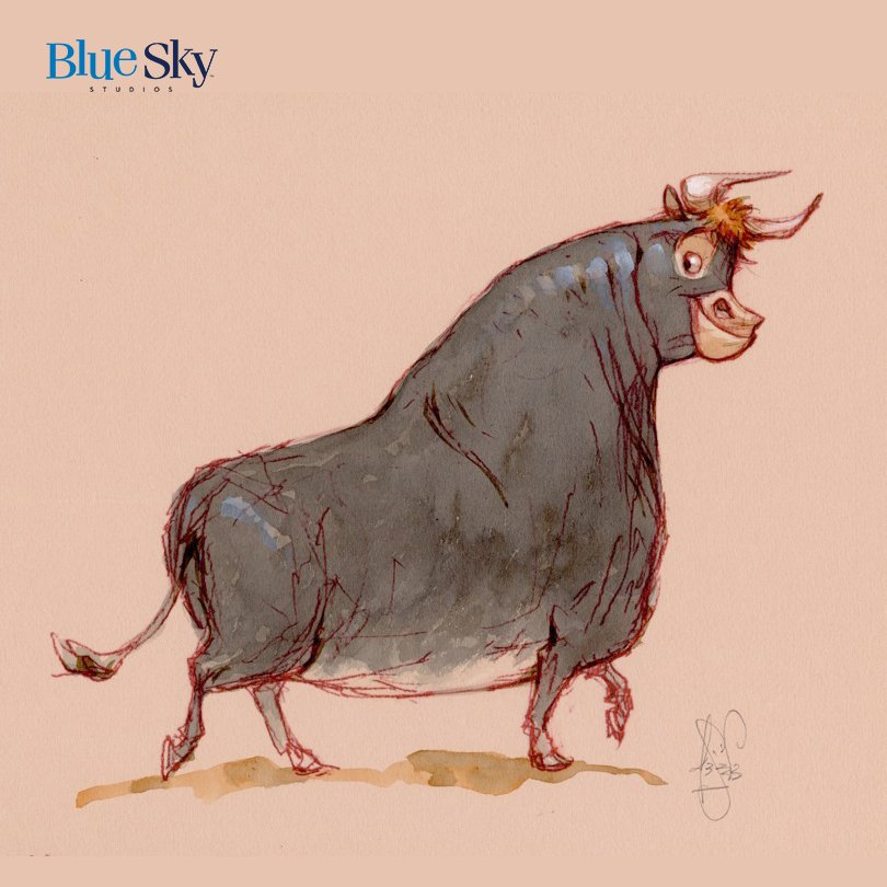 Ferdinand The Bull Art