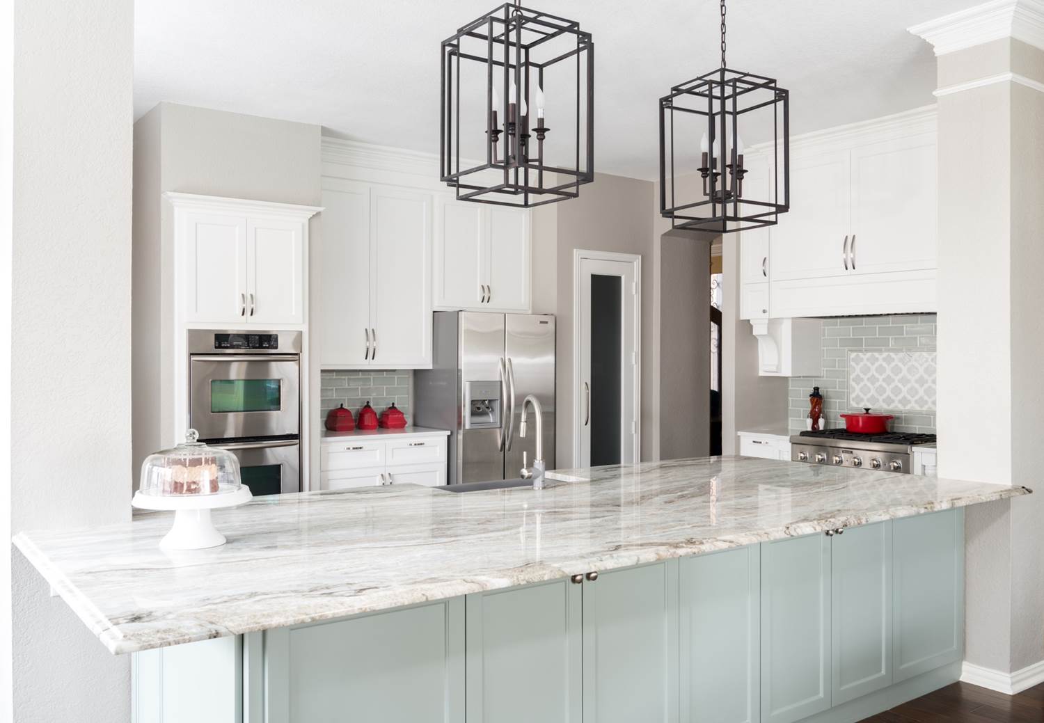 Sherwin Williams Sea Salt Kitchen