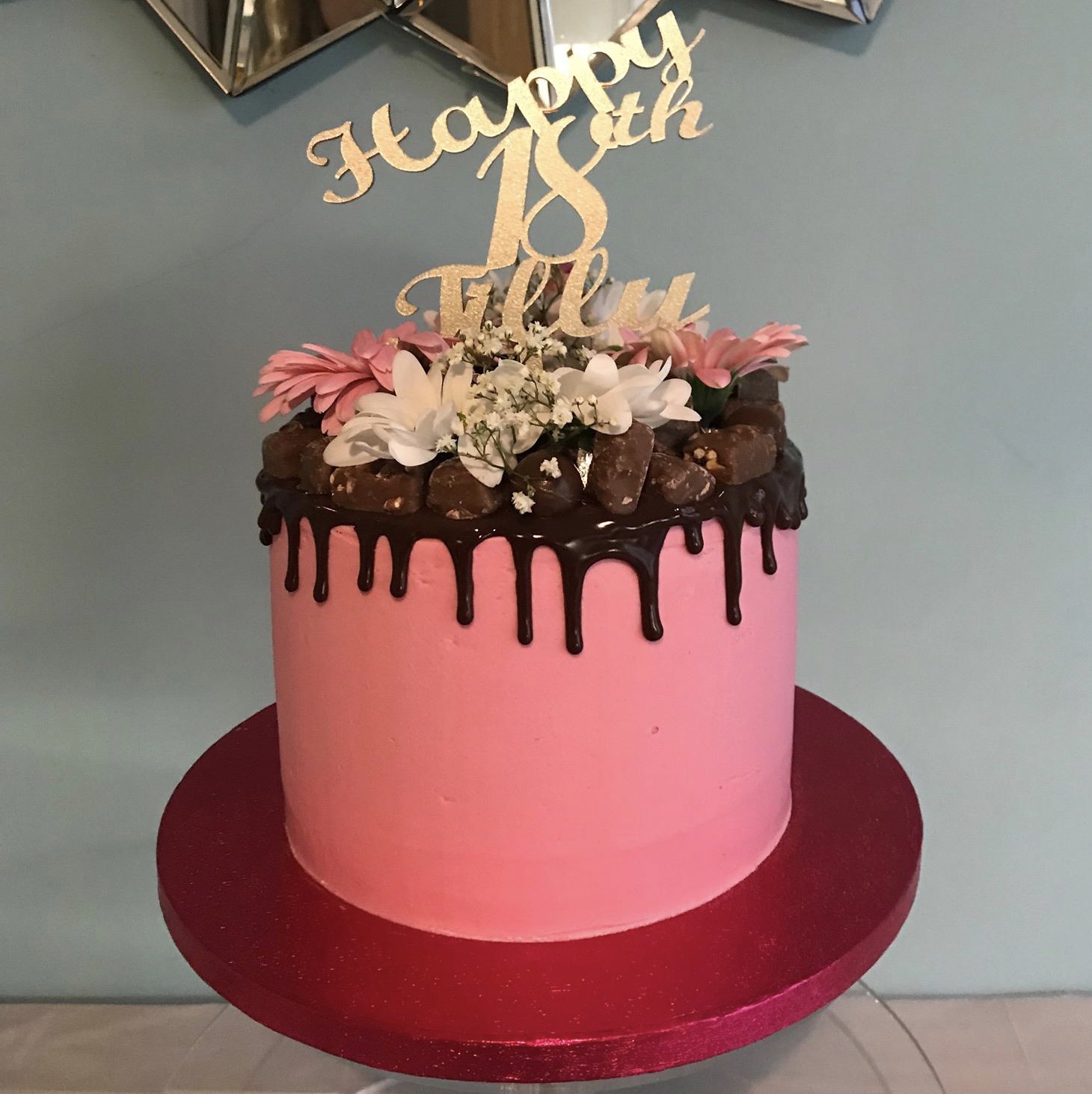 18th Birthday Cake Chocolate