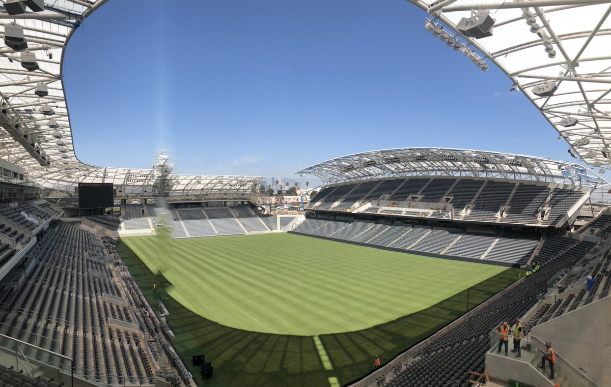 Just took a tour of lafc’s soon-to-be completed home, banc of ...