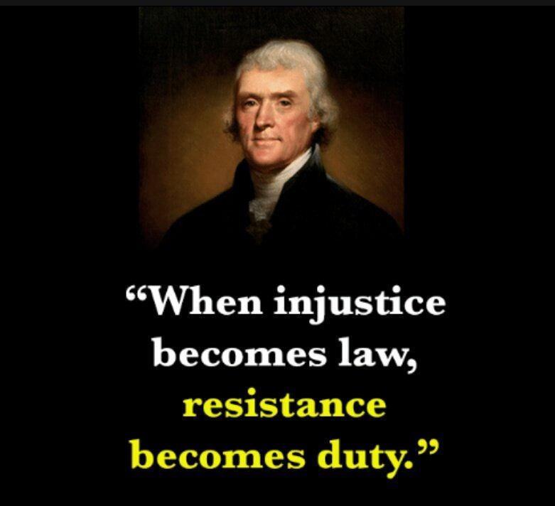 When Injustice Becomes Law Resistance Becomes Duty
