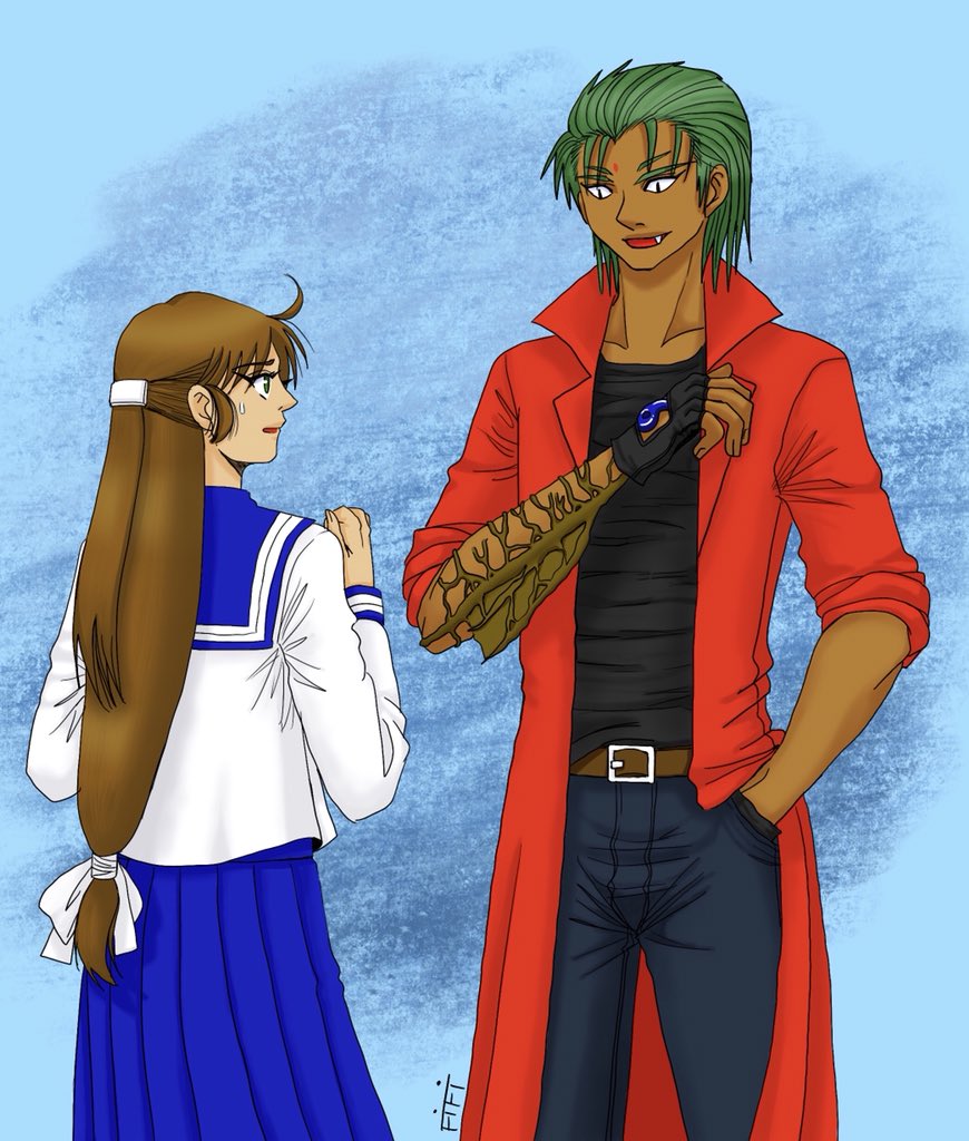 Blue Seed Momiji And Kusanagi