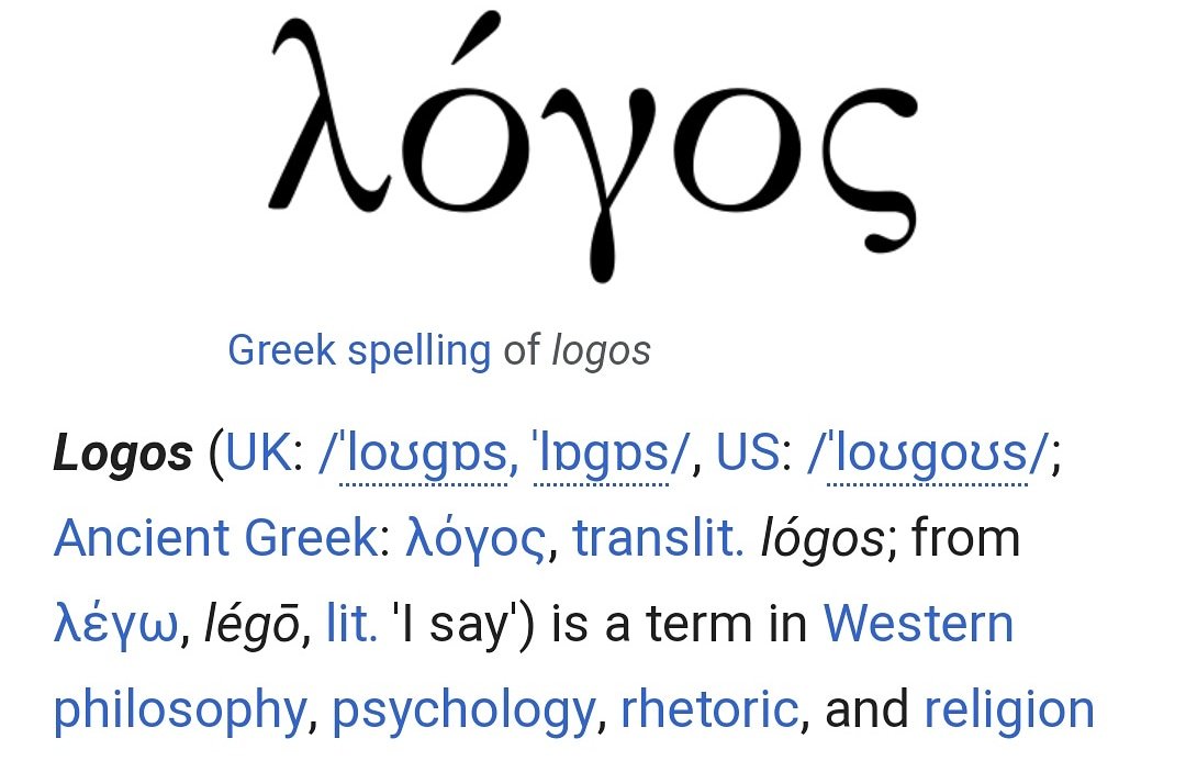 Logos Greek Philosophy